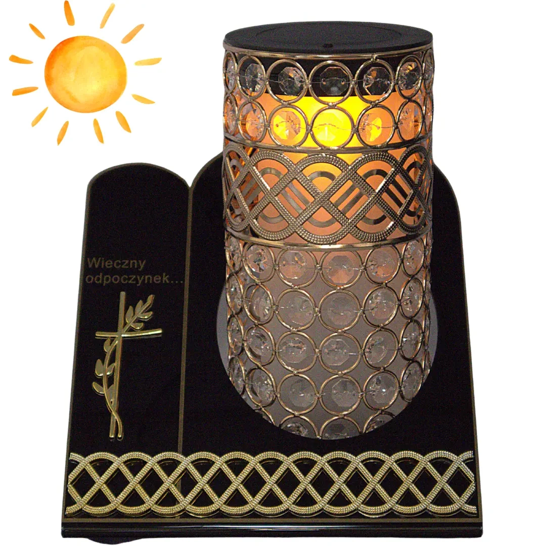 Elegancje znicze na cmentarz, Znicze na grób - Zniczsklep.pl